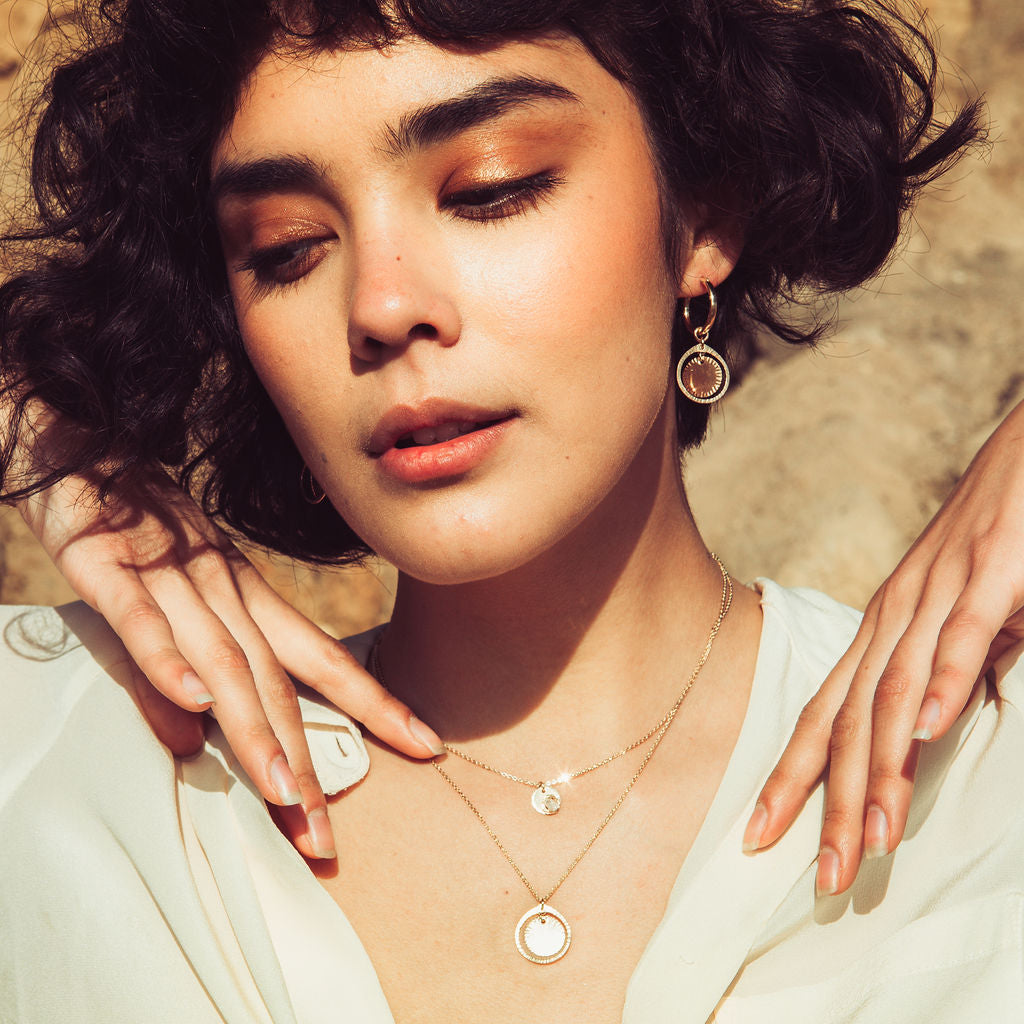 AURORA MEDALLION / GOLD – In Situ Jewelry