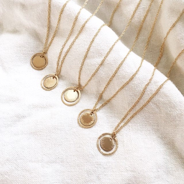 AURORA MEDALLION / GOLD – In Situ Jewelry